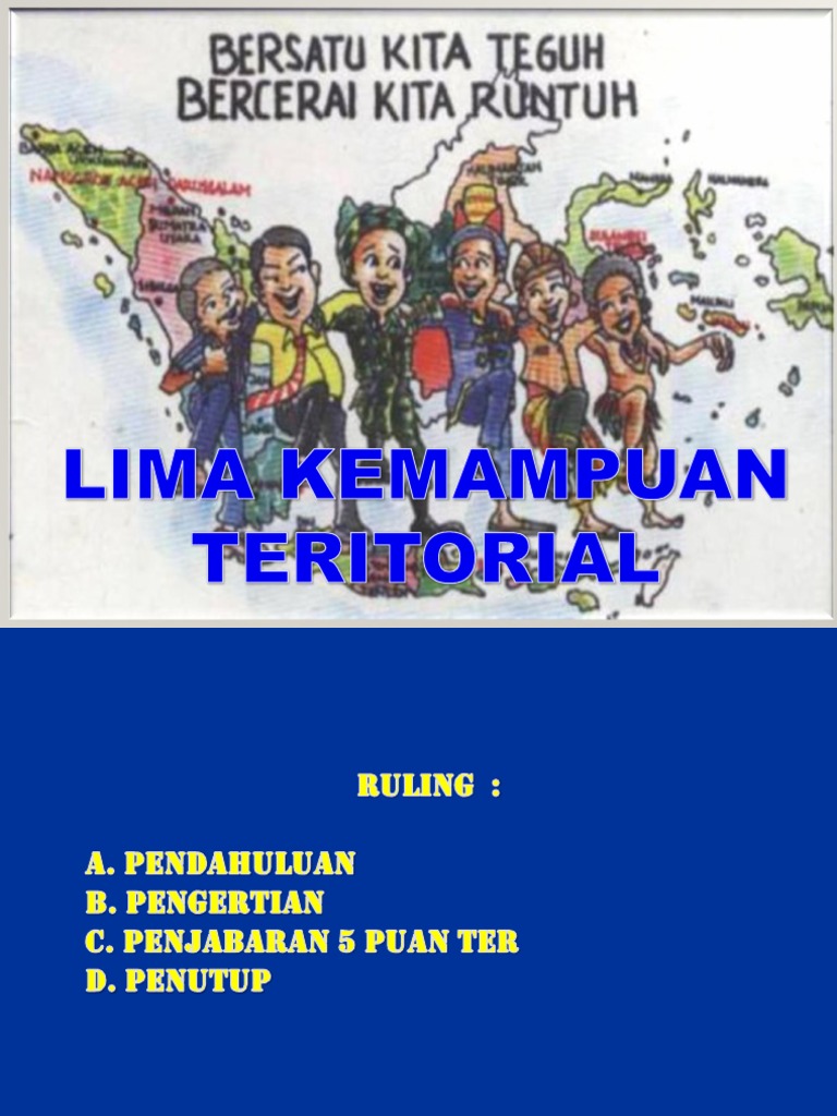 Lima Kemampuan Teritorial TNI AD | PDF