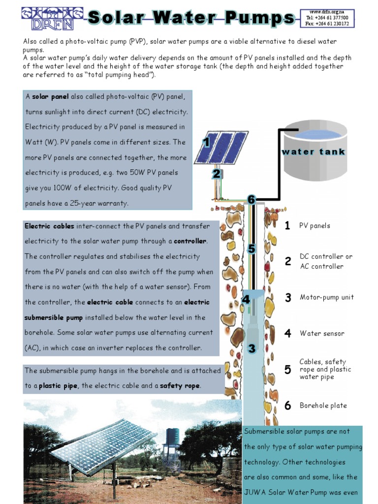 Solar Water Pump | PDF | Photovoltaics | Solar Power