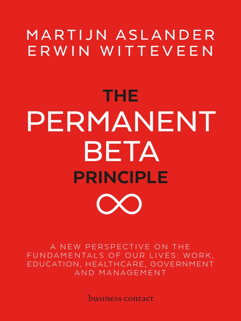 The Permanent Beta Principle Sample | PDF | Retail | Economics