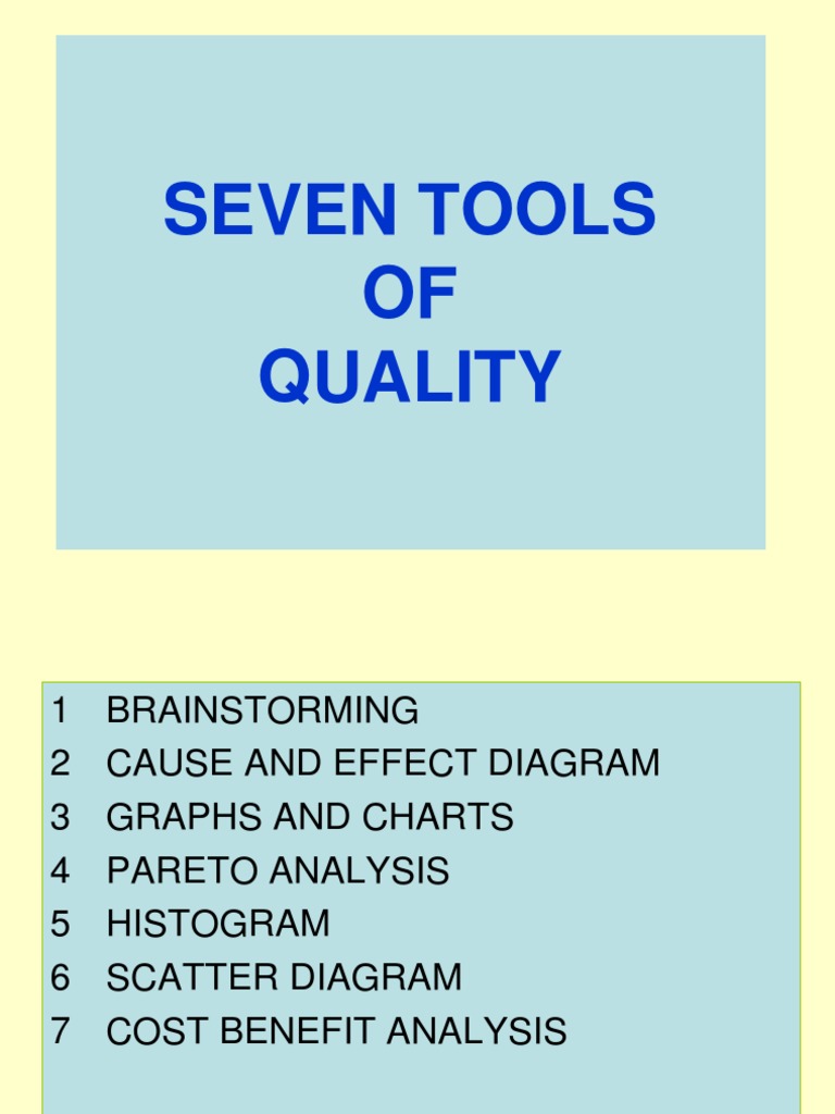 7 Quality Tools | PDF | Pharmacy | Histogram