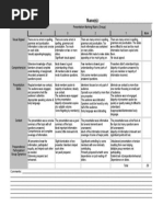 Ted Talk Presentation Rubric | PDF | Nonverbal Communication | Rhetoric
