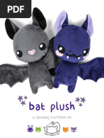 Chain Chomp Plush Sewing Pattern | PDF | Sewing | Seam (Sewing)