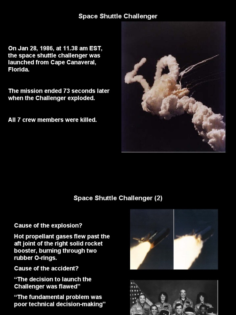 Space Shuttle Challenger | PDF | Space Shuttle Challenger Disaster ...