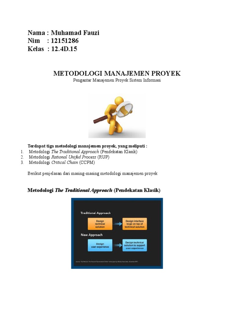 Metodologi Manajemen Proyek | PDF | Bisnis