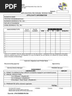 Application Form For Psa Temporary Pass: Instructions To The Applicant ...