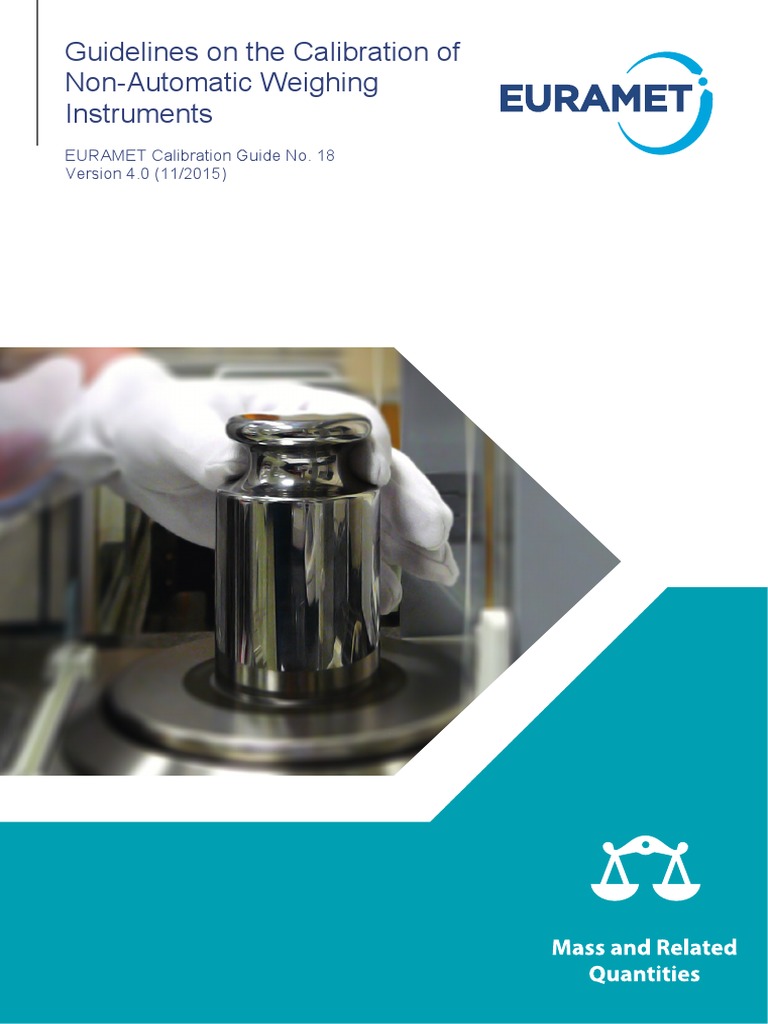 Euramet Calibration Guide No18 | PDF | Calibration | Weight