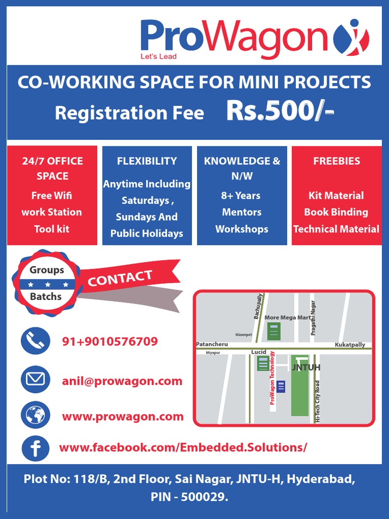 Mini Projects Broucher | PDF