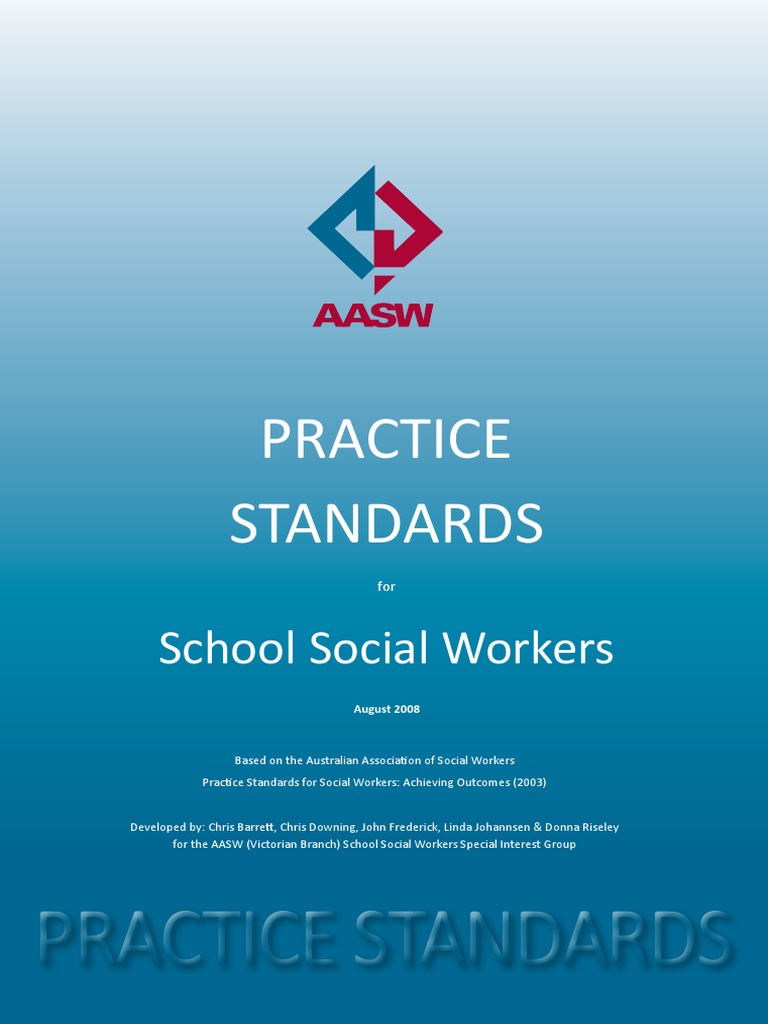 AASW Practice Standards For School Social Workers 2008 | PDF | Social ...