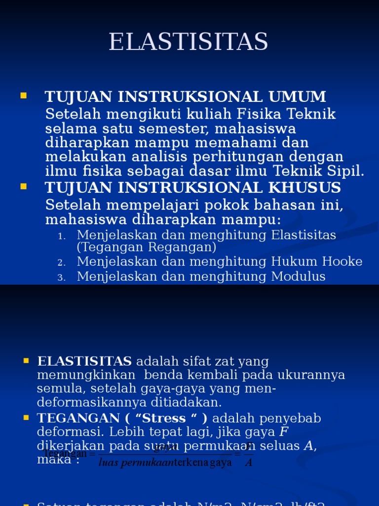 10 Elastisitas | PDF