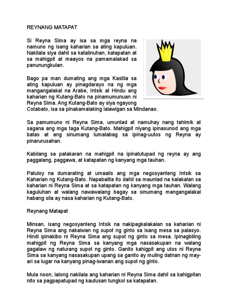 Reynang Matapat | PDF