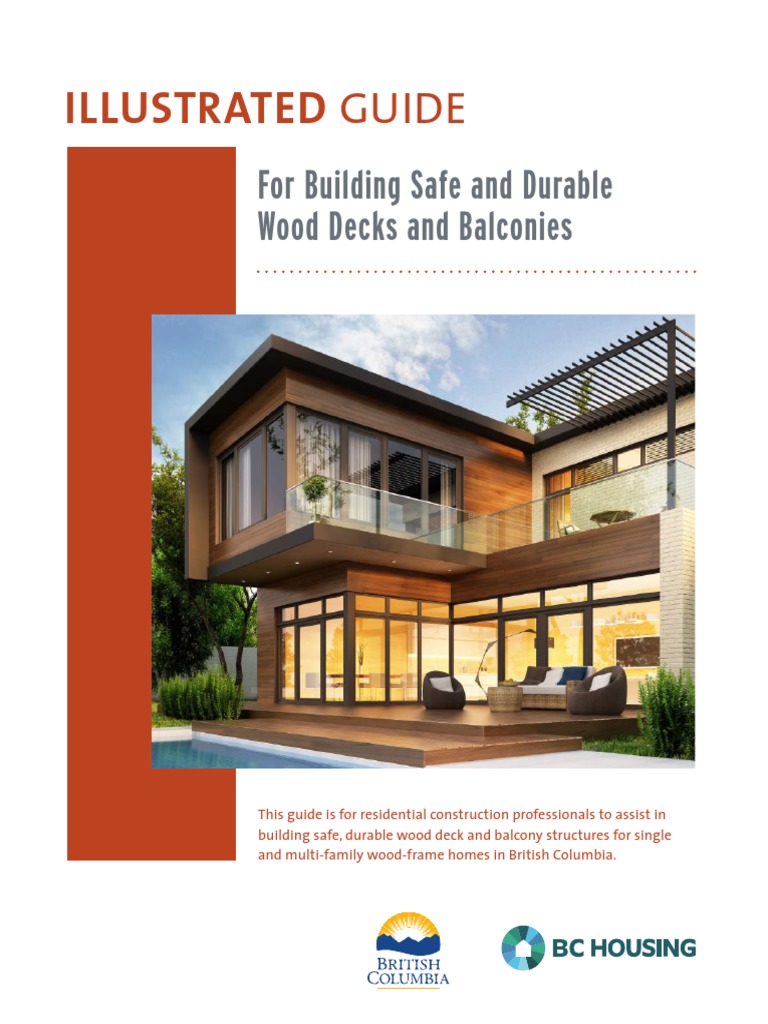 Illustrated Guide Building Safe Durable Decks Balconies Pdf Framing