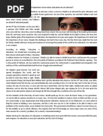 Malala's Nobel Speech: Rhetorical Analysis | PDF | Malala Yousafzai | Logos