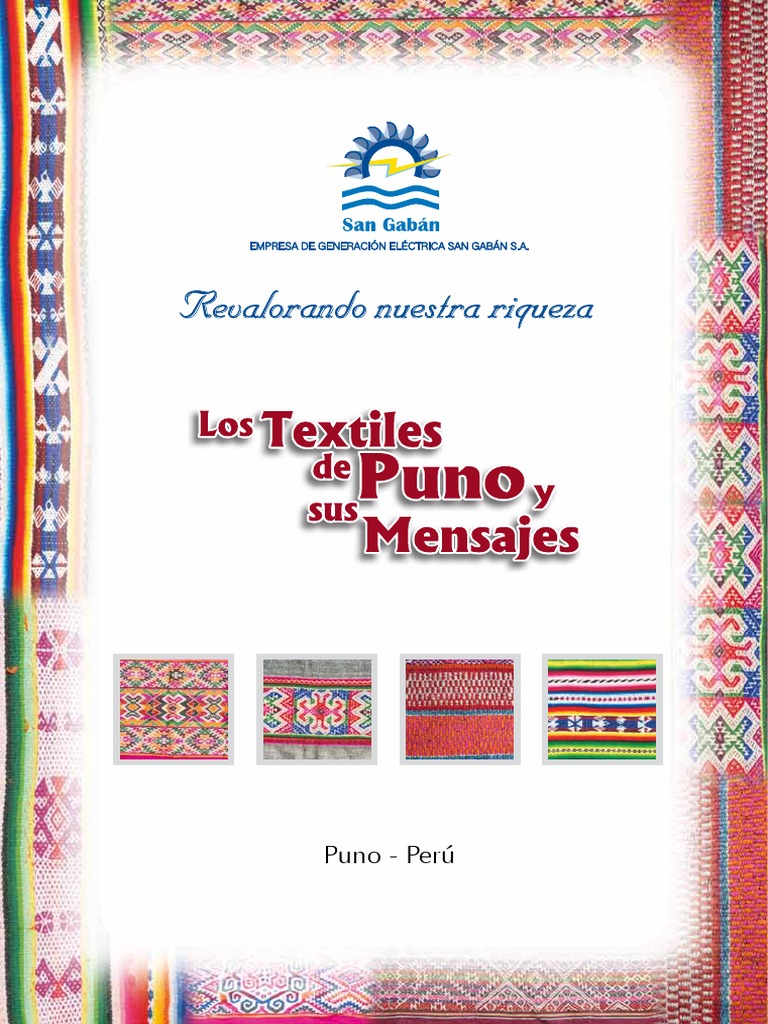 2009 Los Textiles de Puno y Sus Mensajes | PDF | Imperio Inca | Telar