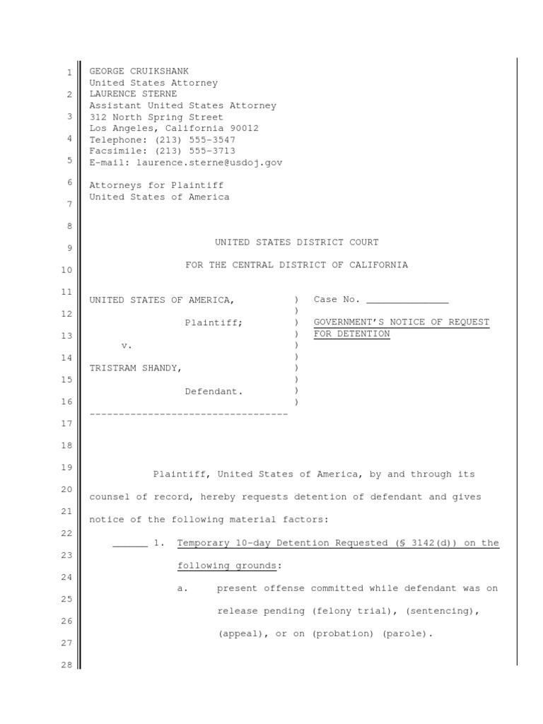 Typography For Lawyers, Butterick - 2020 - Model Pleading - Before ...