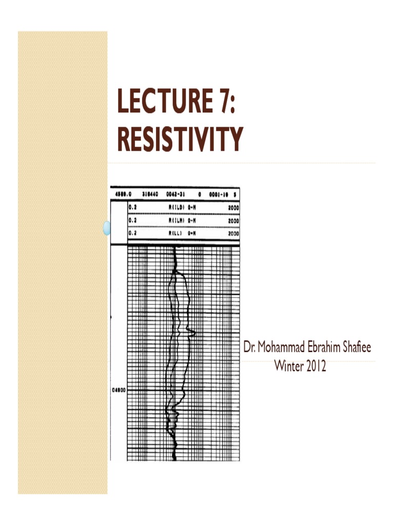 An Overview of Resistivity Concepts and Archie's Equations for ...