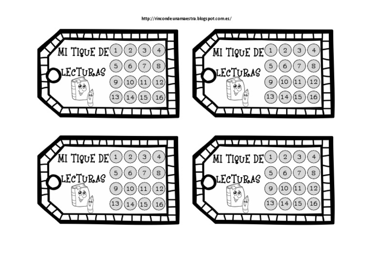 Tickets Lecturas | PDF