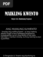 Module Sa Malikhaing Pagsusulat | PDF