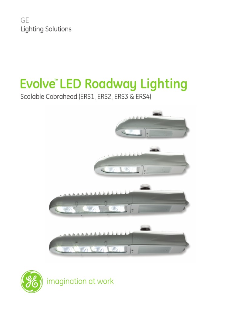 GE Evolve LED Roadway ScalableCobrahead ERS1-ERS4 LowRes 121911 PDF ...
