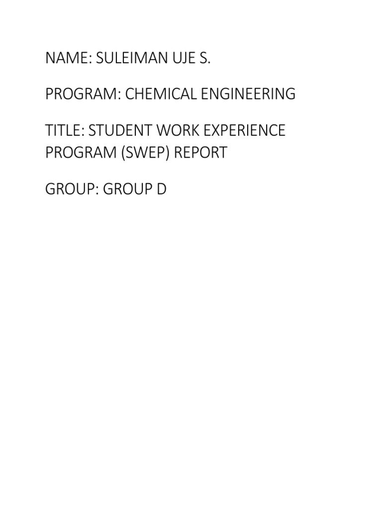 Swep Report 1 | PDF | Disk Storage | Paint