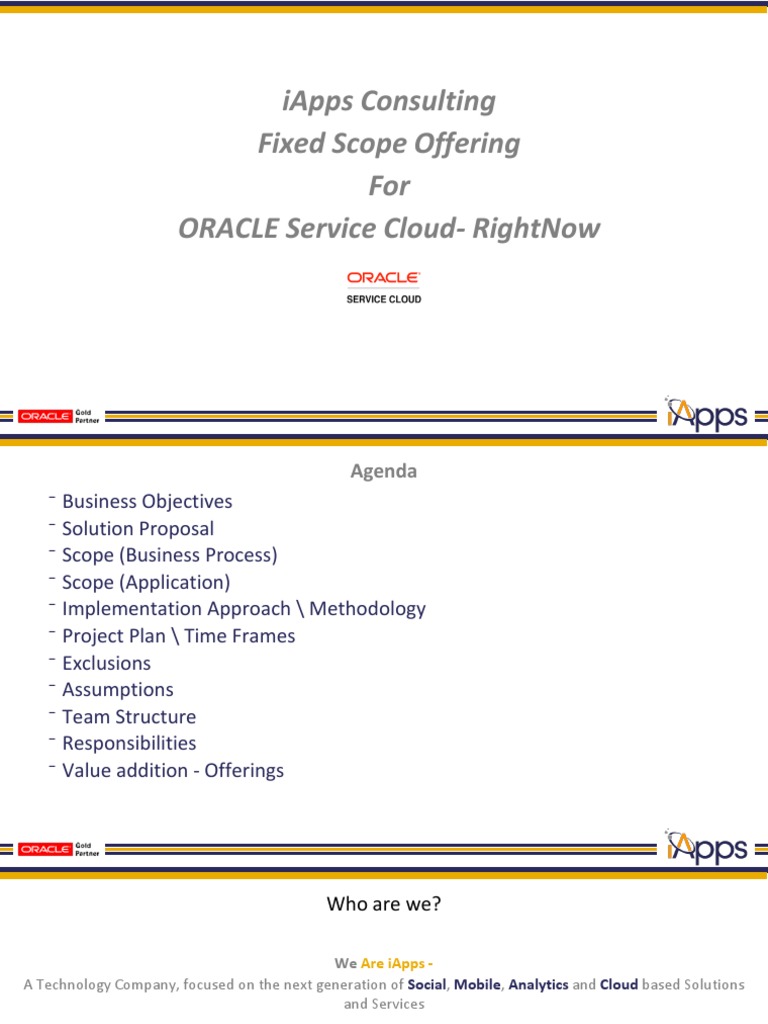 FSO For Oracle CX RightNow 002 | PDF | Cloud Computing | Business Process