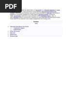 Microsoft Office File Extensions List | PDF | Office Software | Office ...
