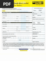 Western Union Blank Form | PDF | Payments | Money Order