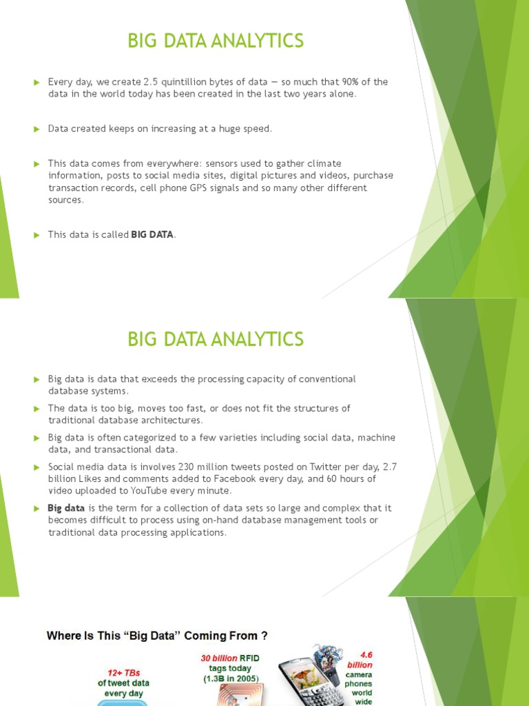 Big Data Analytics | PDF | Network Topology | Cloud Computing