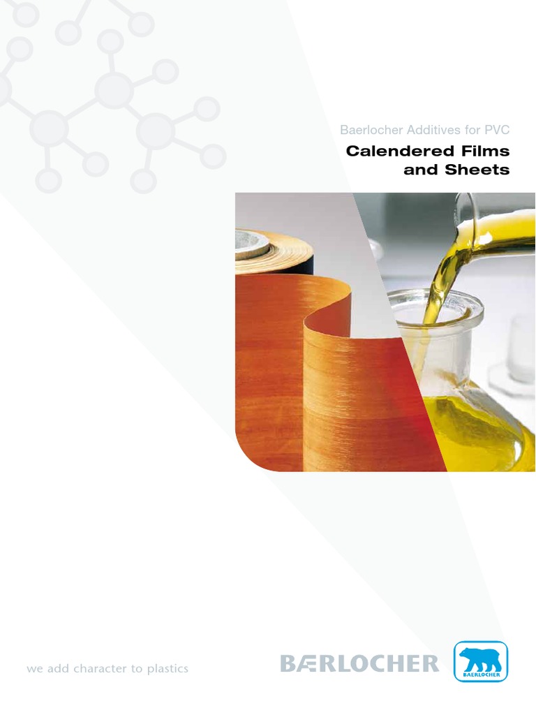 Baerlocher Additives For PVC: Calendered Films and Sheets | PDF ...