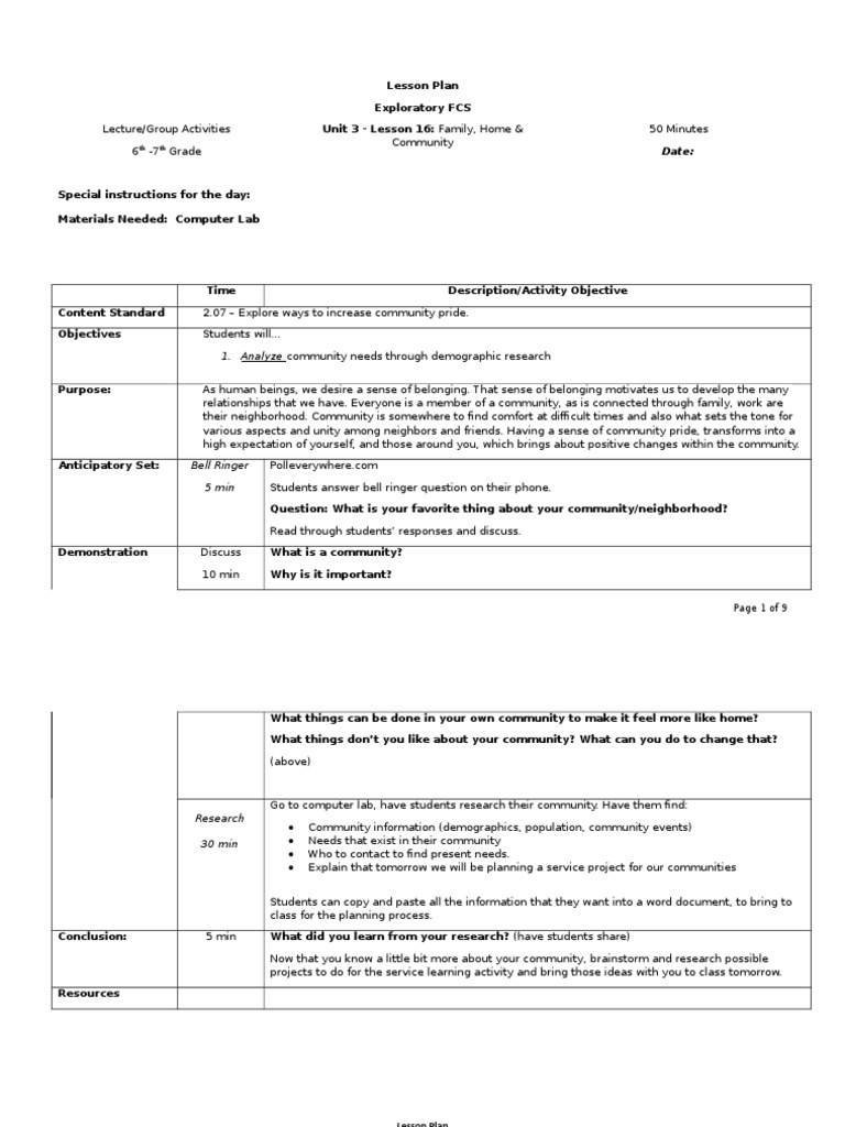 Lesson Plan 16 | Download Free PDF | Lesson Plan | Epistemology