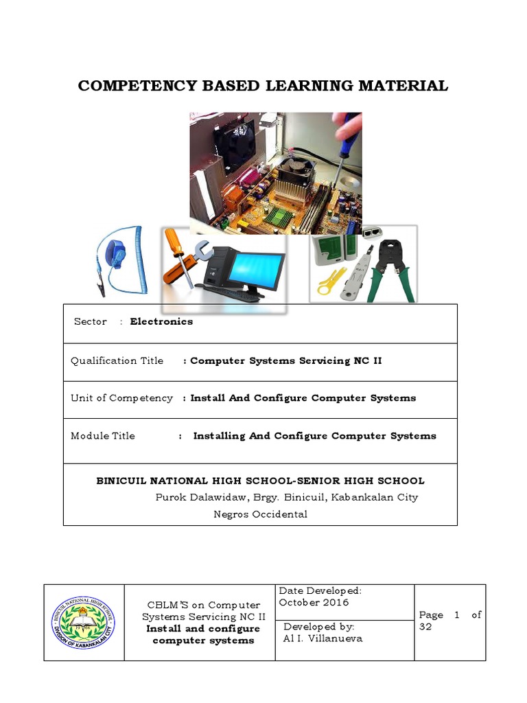 5 CBLM 33-AL | PDF | Personal Computers | Electronics