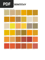 Carta de Colores RAL | PDF | Hogar, jardinería y bricolaje