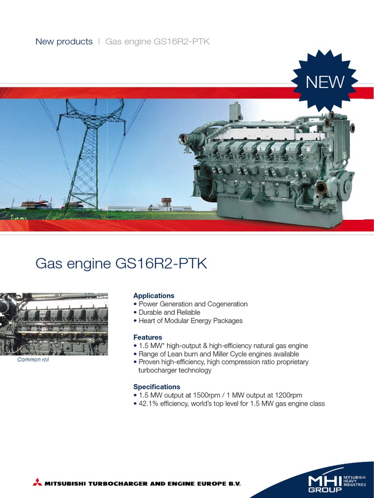 Introducing the GS16R2-PTK: A Highly Efficient 1.5 MW Natural Gas Engine For Power Generation ...