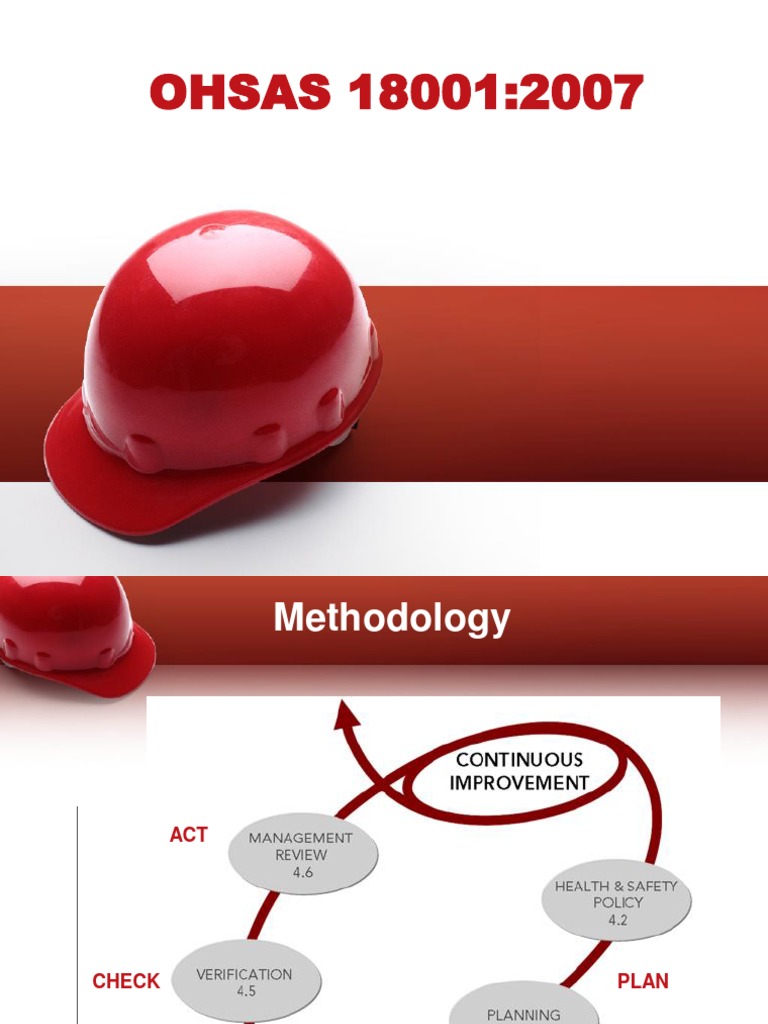 Ohsas 18001 Intro | PDF | Risk | Safety