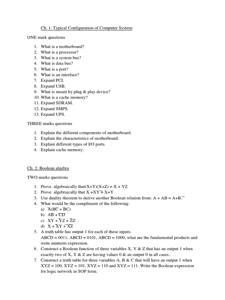 CS Important Questions For II PUC | PDF | Constructor (Object Oriented Programming) | Programming