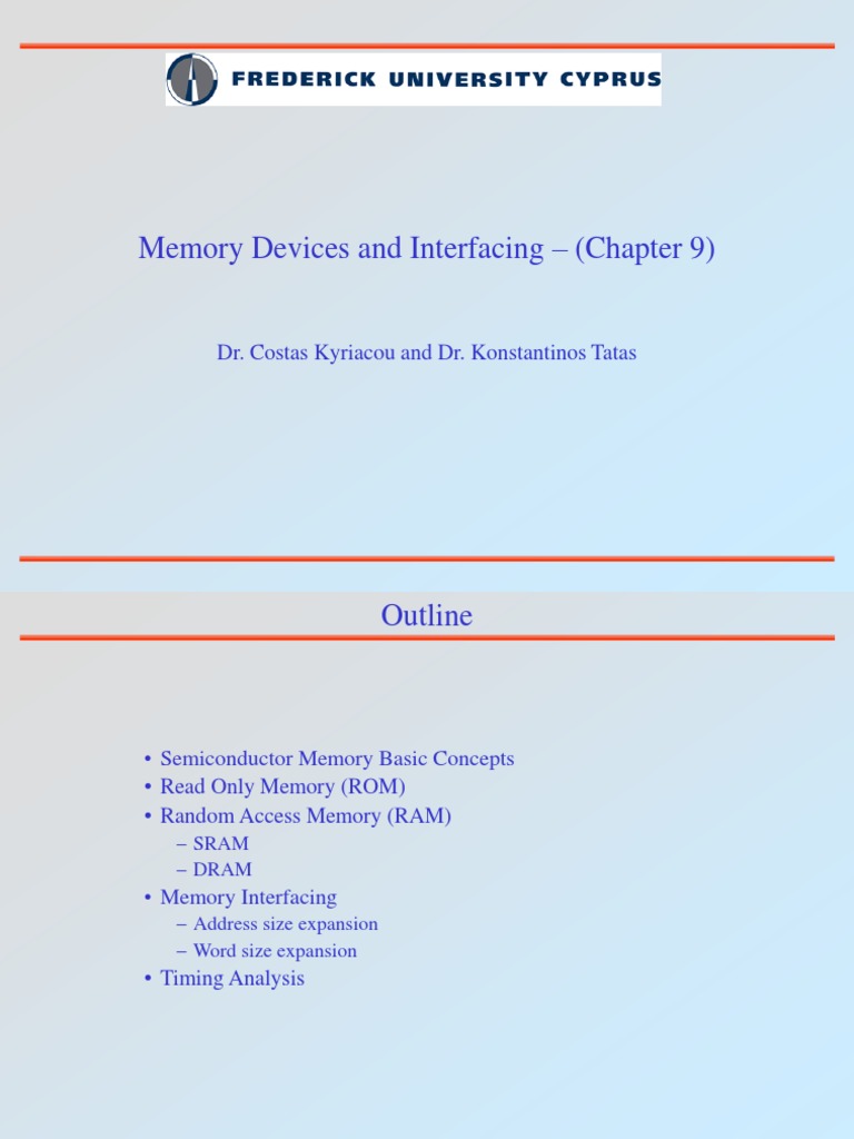 Memory | PDF | Dynamic Random Access Memory | Random Access Memory