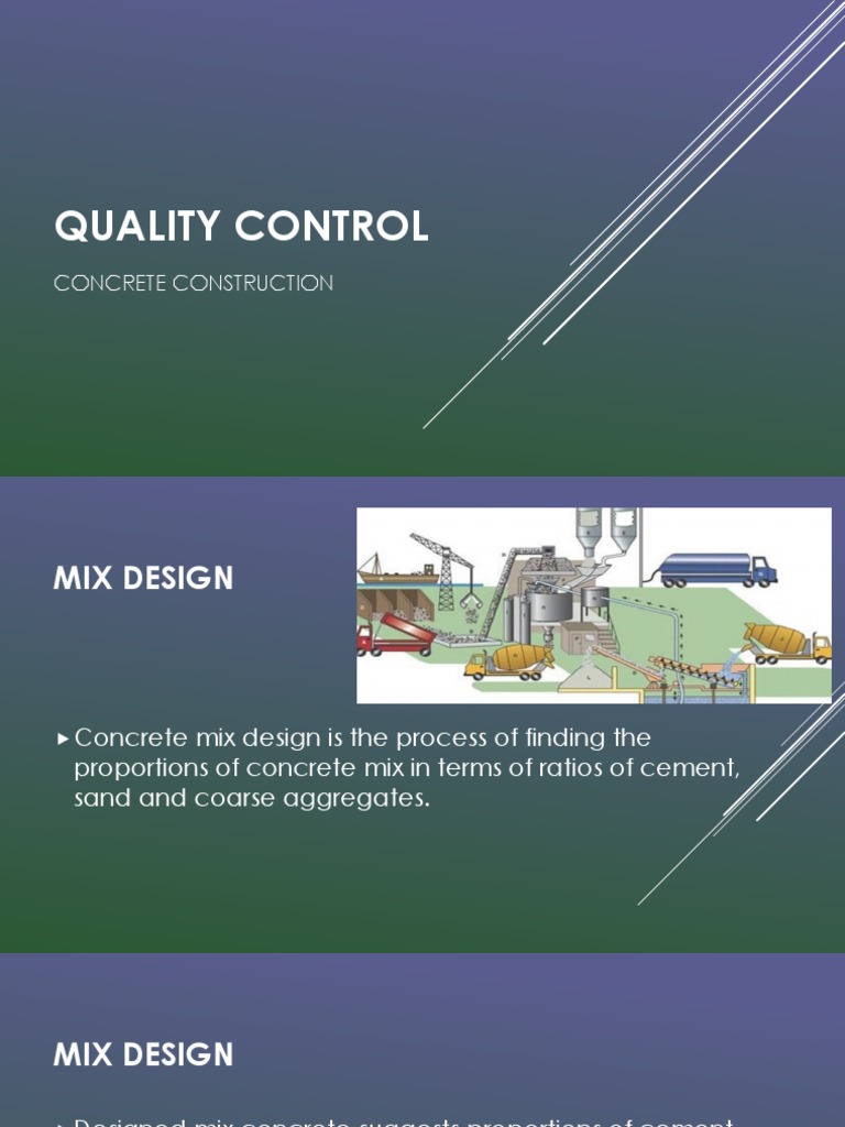 Group 2 - Quality Control | PDF | Concrete | Construction Aggregate