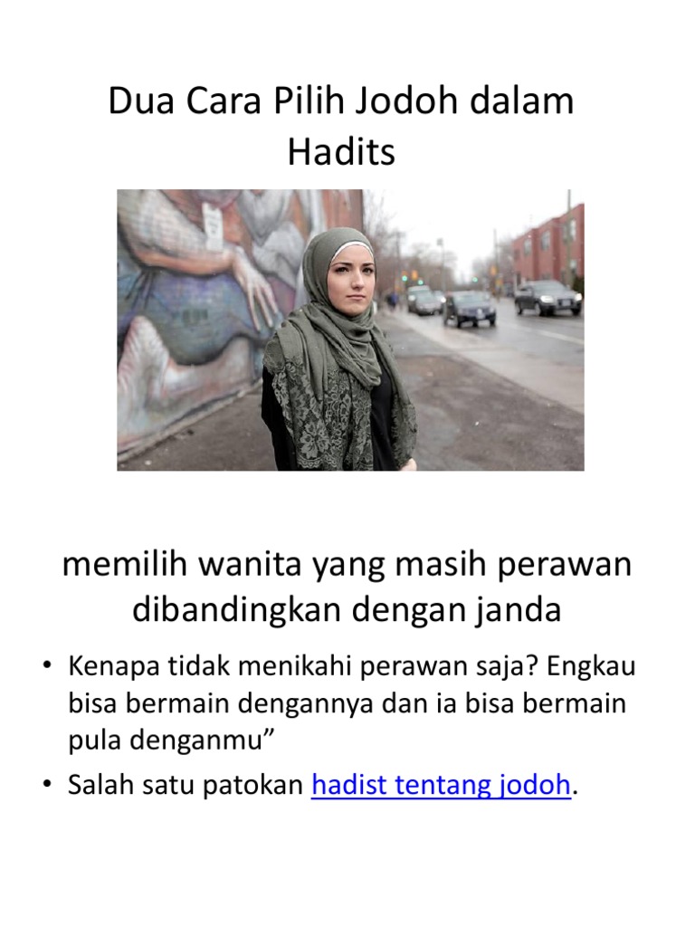 Memilih Jodoh: Hadits dan Panduan | PDF | Ilmu Sosial