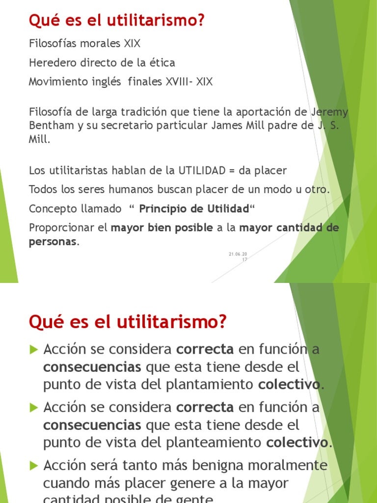 Etica John S Mill, Weber y Kant.pptx | Utilitarismo | John Stuart Mill