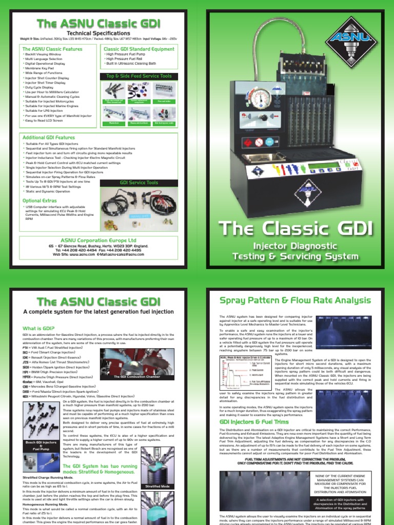 Gdi PDF | PDF | Fuel Injection | Rotating Machines