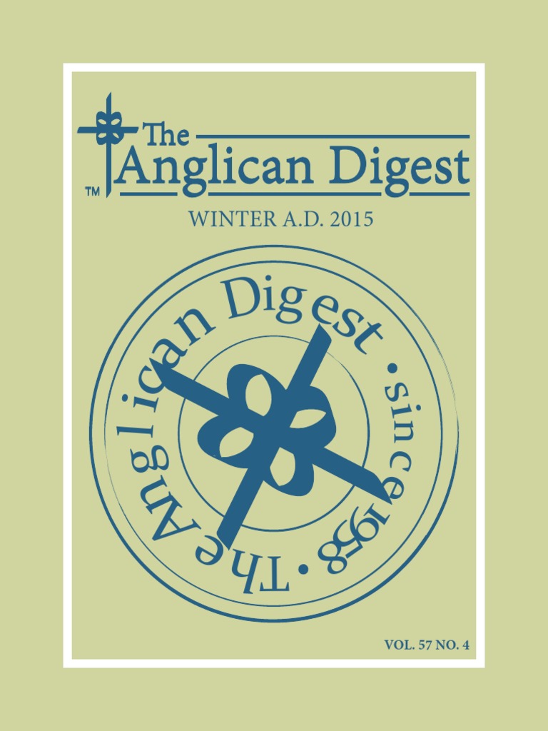 The Anglican Digest - Winter 2015 | PDF | Gospel Of John | Last Judgment