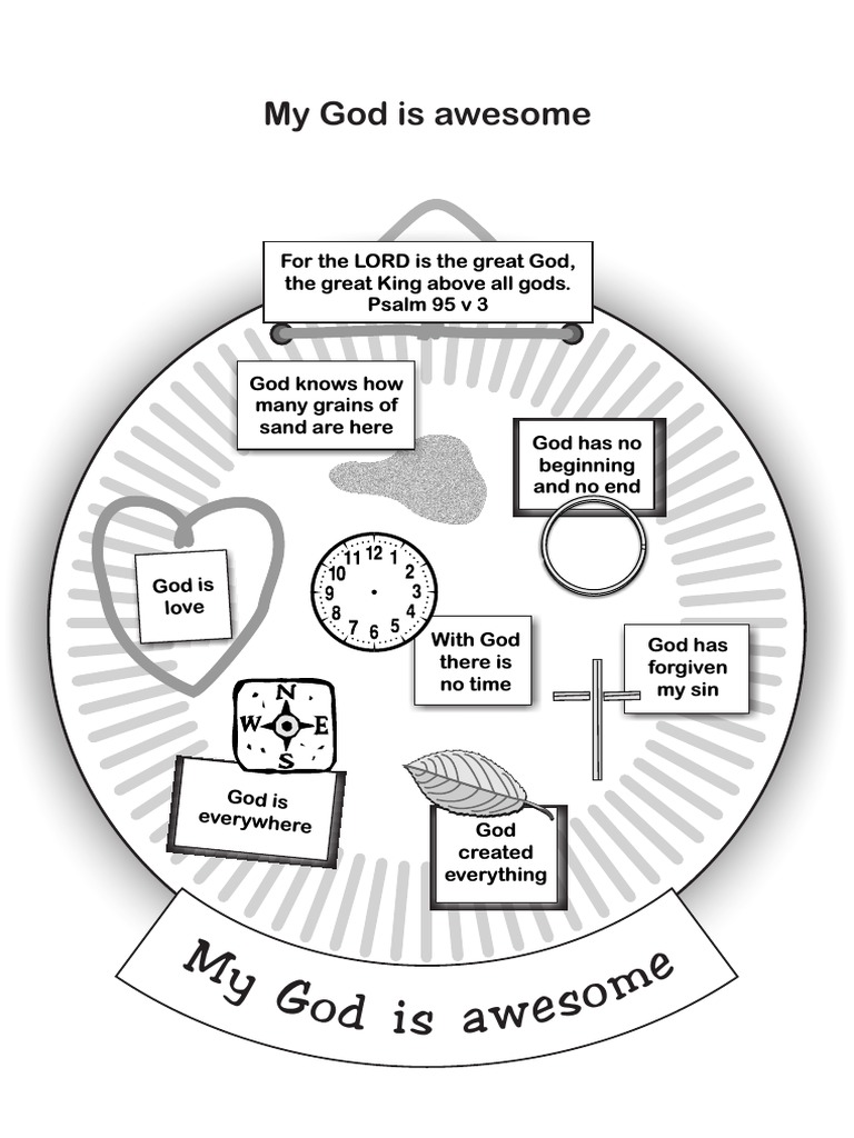 My God Is Awesome PDF | PDF | Adhesive | Sin