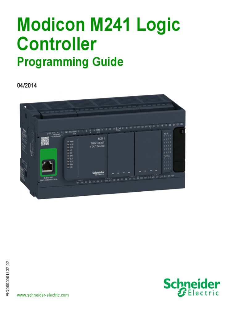 Modicon M241 Programming Guide PDF | PDF | Flash Memory | Computer Data Storage