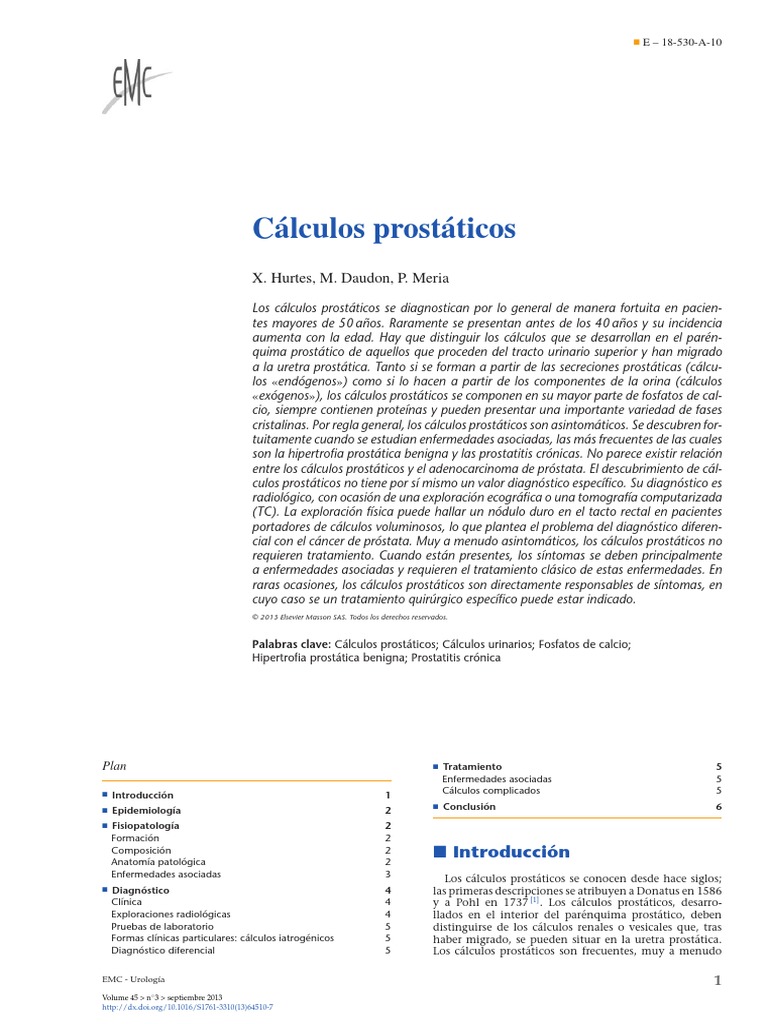 Cálculos Prostáticos | PDF | Cancer de prostata | Ct Scan