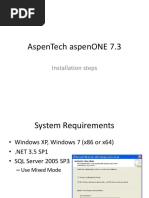 AspenOne V14 Installation Guide | PDF