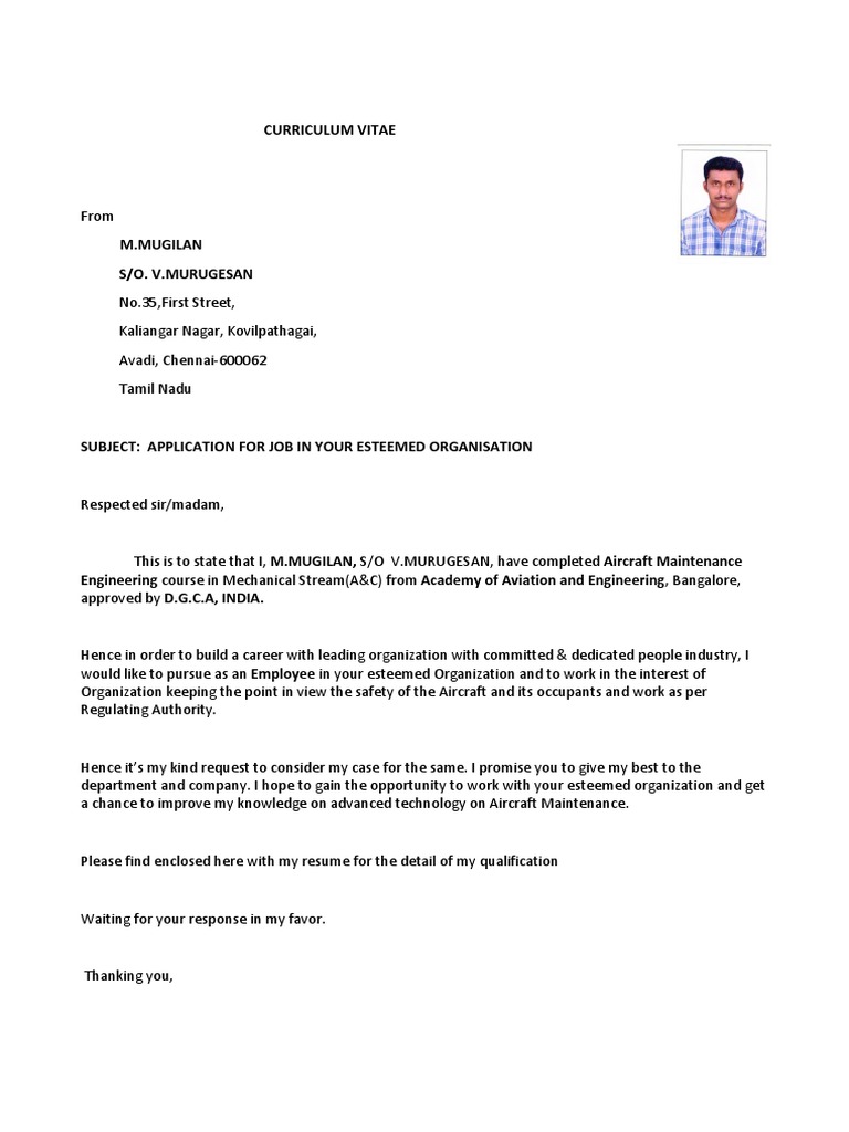 Mugilan Resume2 | PDF | Engineering | Tamil Nadu