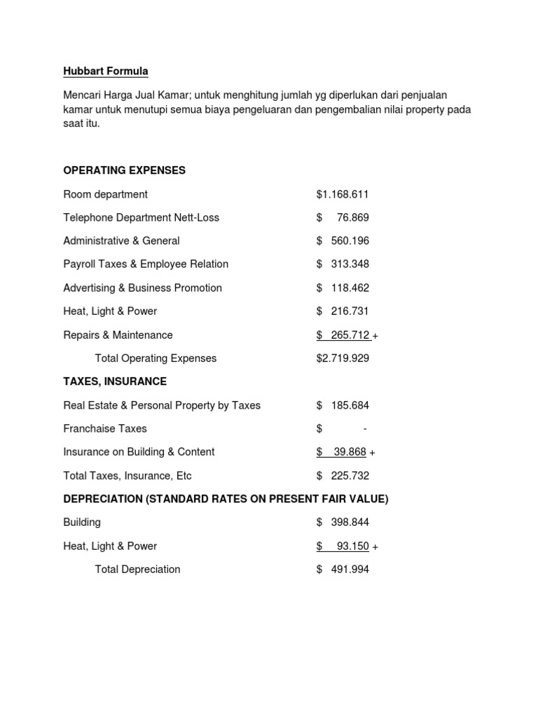 Hubbart Formula FO | PDF | Law