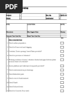 Checklist For Reinforcement | PDF | Technology & Engineering