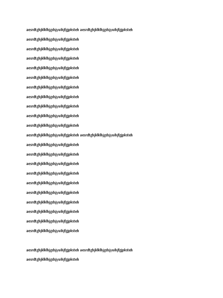 Nonsensical Text Analysis | PDF