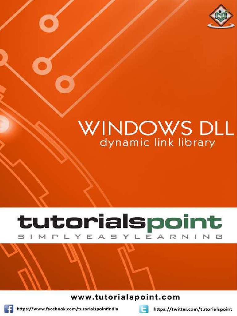 DLL Tutorial PDF | PDF | Library (Computing) | Computer Libraries