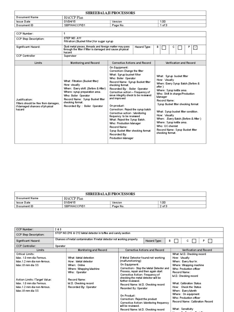 CCP | PDF | Metal Detector | Calibration